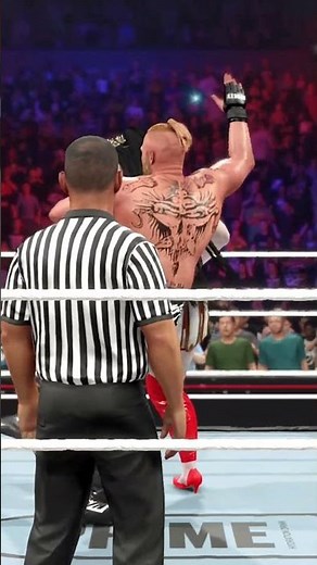 💥WWE2K25 –Brock lesnar vs.Ngoc 🎮Iron Man Match🔥Intergender Wrestling Gameplay💪(Part-03)#Shorts