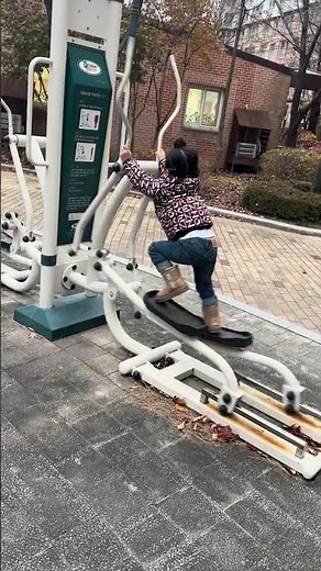 Olivia’s cross-trainer workout