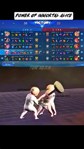 Power Of immortal Alice 🔥 #mlbb #mobilelegends #mlbbshorts #shorts