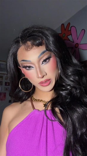 trying to see if u can handle this 😝😝 #dragqueens #dragmakeup #rupaulsdragrace #fyp