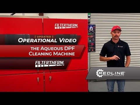 Filtertherm® Aqueous DPF Cleaning Machine Operational Video