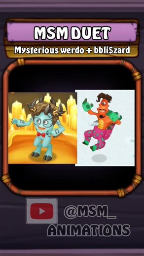 MSM DUET (Mysterious Werdo + bbli$zard) ‪@MayconRicardo-pu6ut‬ #mysingingmonsters