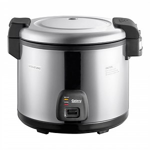 Galaxy 60 Cup (30 Cup Raw) Electric Rice Cooker / Warmer - 120V, 1550W