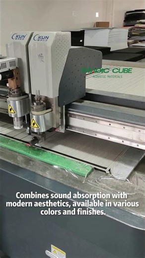 fire-resistant polyester fiber acoustic sheet 12mm sound absorption acoustic polyester panels