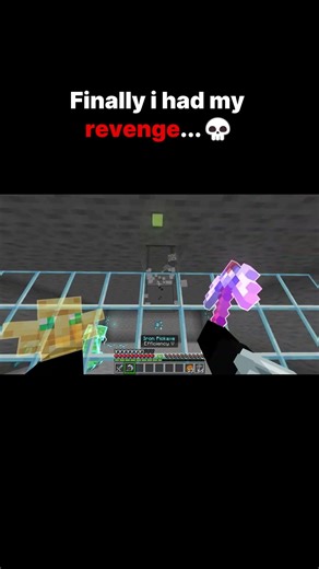 REVENGE TIME... 💀🔥 #minecraft #shorts #gaming #bedrock #funny