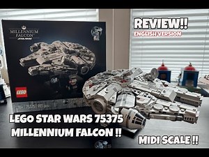 Early review: 25 years of LEGO Star Wars: 75375 Millennium Falcon!