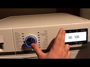 Siemens iQ800 WT47Y701FG/07 test mode