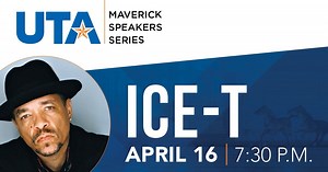 Join us for the upcoming Maverick Speakers Series event featuring the legendary Ice-T! Get inspired as the musician, actor, and author shares his remarkable journey of resilience and success. Reserve your tickets today to be part of this unforgettable experience! For more information, go to https://bit.ly/4i2oHa6. | The University of Texas at Arlington