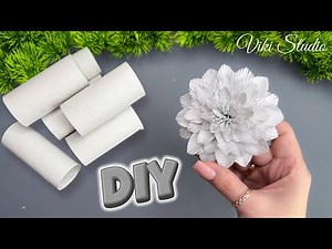 You Won’t Believe This Paper Roll Craft! ♻️ Easy DIY Decoration