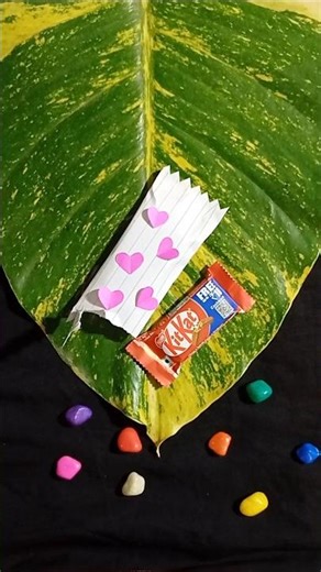 Paper candy unpacking tutorial || Chocolate gift unboxing idea💡#artandcraft #papercraft #ytshorts