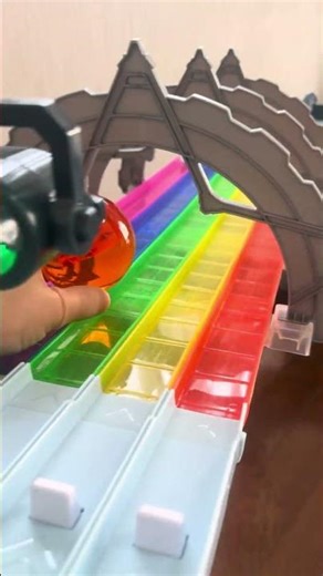 Marble Run Race ☆ 5 Color Racing Course Fun Edition⑤