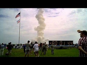 HD Audio: Final Space Shuttle Launch STS135 from Press Site