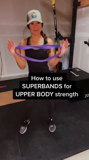 Functional Upper Body Superband Exercises for Strength