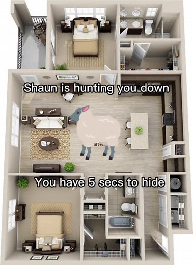 Shaun will find you 🐑 #sheep #getfked #hunt #tiktok #gigachad #Mbappe #eggplant #siuuuu #CapCut