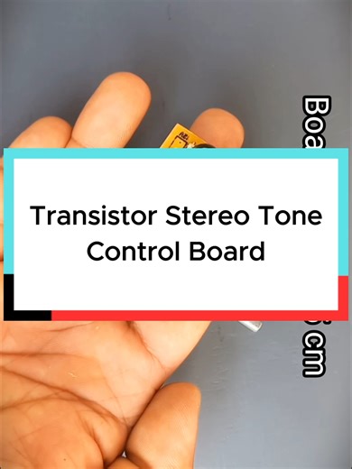 Transistor Stereo Tone Control Board Guide
