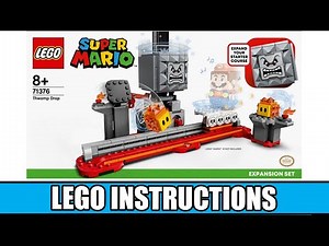 LEGO Instructions: How to Build LEGO Thwomp Drop Expansion Set - 71376 (LEGO SUPER MARIO)