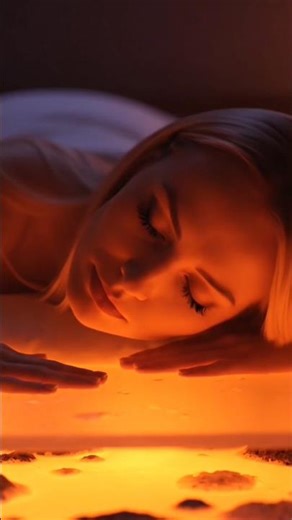 Volcano Bed Sleeping ASMR 🌋🔥 | Relaxing Lava Sleep#shorts #shortsfeed #asmrshorts