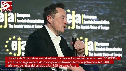 Culpa Elon Musk a las 'direcciones IP originadas en el área de Ucrania' por el ciberataque X