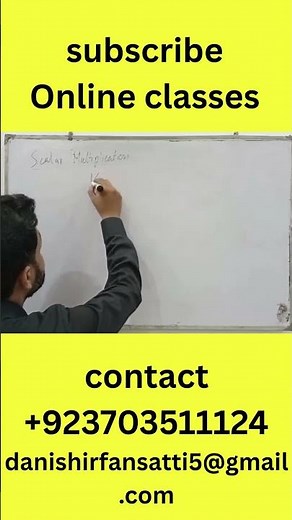 ⚡ Scalar Multiplication of Vectors | Changing Magnitude and Direction Explained