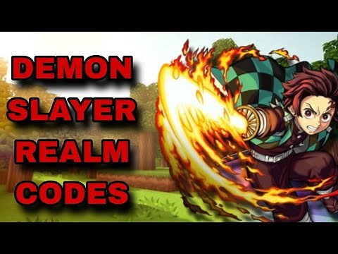 *NEW* BEST DEMON SLAYER REALM CODES FOR MINECRAFT BEDROCK EDITION!