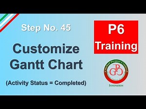 🔴 How to Customize Gantt Chart in Primavera P6