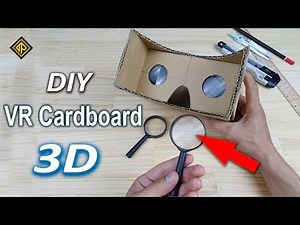 How To Make Simply VR Cardboard At Home | DIY VR 3D