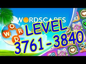 WordScapes Level 3761-3840 Answers | Stone