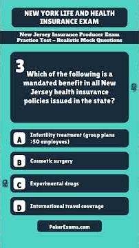 New Jersey Insurance Producer Exam Practice Test – Realistic Mock Questions