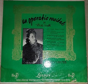Renata Tebaldi - An Operatic Recital By Renata Tebaldi
