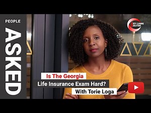 Insurance Agent | Is The Georgia Life Insurance Exam Hard? | Insurance License | Gipsy