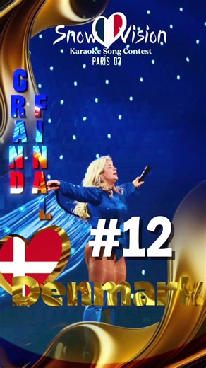🇩🇰DENMARK ¦|⭐❄️⭐|¦ 🟨 Grand Final 🟨 🗳️ - Send your top 10 🚫I won't count points separately #songcontest #GrandFinal #SnowVision #eurovision