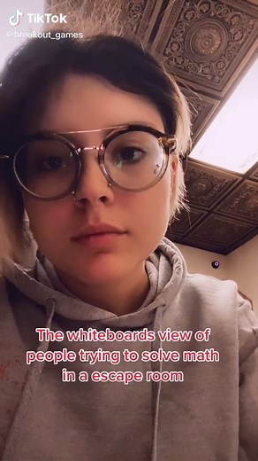 Escape Room Math Challenge: The Whiteboard's Perspective