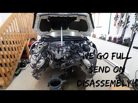 Mazdaspeed 3 engine removal | Engine Swap Series Part 2