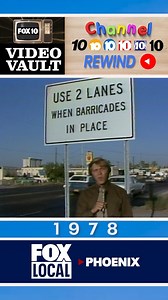 ICYMI: Flashback to 1978: Phoenix's overwhelmed streets are getting a major facelift, with the city adding reversible lanes to combat traffic congestion. Story link in comments ⬇️ | FOX 10 Phoenix