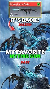 Mythic Krig 6 Ice Drake is back in CODM