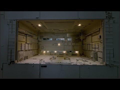 SPACE TUG DOCKING TEST FOOTAGE miniature effects