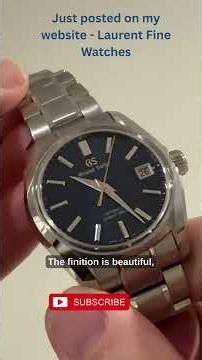 Grand Seiko with Ref SBGH353 – Automatic Hi-Beat 36000 #luxurylifestyle #watch #seiko #grandseiko