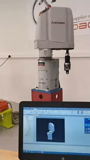 Scara robot Mitsubishi RH-6FH - simulation software