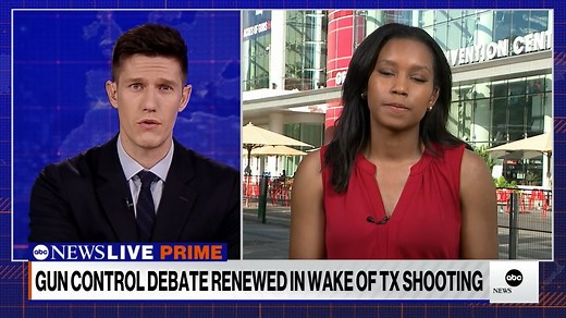 "The debate over reform is heating up." ABC News' Rachel Scott has an in-depth report on the renewed gun control debate following the Texas elementary school shooting. abcn.ws/3LQ4bt4 | ABC News Live