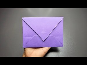 Easy origami envelope rectangle | how to make an origami envelope with rectangle paper | BTB Paper