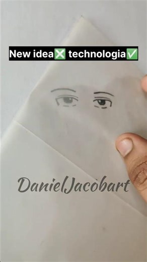 easy trick drawing #art #animeart #drawing anime