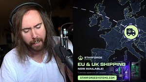 "We baked the VAT onto shipping": Asmongold asks viewers for help with Starforge Systems PC shipping charges to Europe