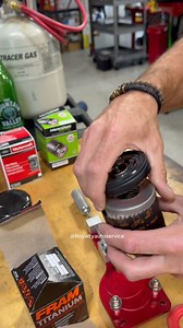 Let's cut open a Mobil 1 filter and see what's inside!… #oil #oilfilter #DIY #mechaniclife #mechanicsoftiktok #cartok #automotive #autorepair #oilchange #fyp #foryou | Sherwood Cooke
