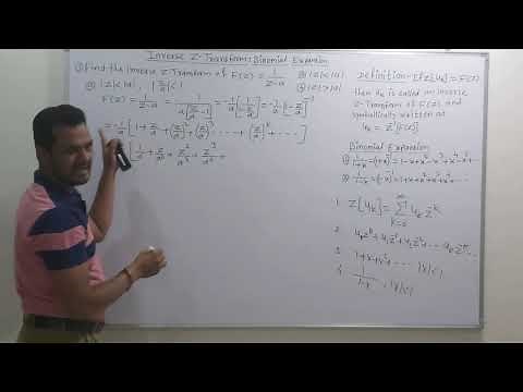 Inverse Z Transform by Binomial Expansion