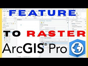 Feature to Raster in ArcGIS Pro | Rasterize Vector to Raster | Vector to Raster Conversion