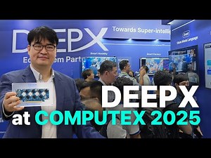 DEEPX at COMPUTEX 2025 #DEEPX #computex2025 #AIHardware #TechEventSketch #deepx