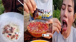 Viral Video: ఛీ.. అలా ఎలా తింటున్నావమ్మా? టమాటా చట్నీతో బొద్దింకలను తింటున్న యువతి.. నెటిజన్ల రియాక్షన్స్ ఏంటంటే..