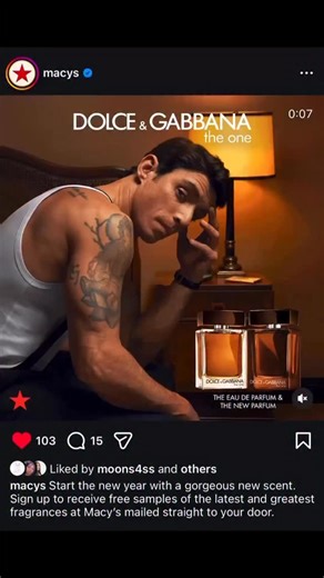 Free samples USA on Instagram: "📬 BOLO - Macy’s New Fragrance Sample Box 🎁 Macy’s is dropping a brand new free fragrance sample box via a sponsored ad on Facebook & Instagram to select users! ✨ What’s inside this latest box: 💖 Givenchy Irresistible 💛 Dolce & Gabbana The One for Her 🧡 Paco Rabanne Million Gold Eau de Parfum 🤎 Dolce & Gabbana The One for Men Here’s how to boost your chances of seeing the ad & claiming your sample: ➡️ Like & save this post ➡️ Like & save the post in my storie