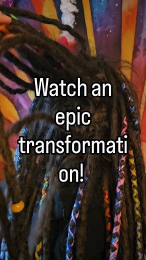 Watching dreadlocks evolve, mature, bloom...whatever you call the process of locs getting older...it is the coolest thing to see how that transformation takes place on each dreadhead. Just as each dreadhead is different, so is the journey of their locs. And like s great work of art, you can see the person in the locs. #artlocs #dreadlocks #locs #transformation #nh #unh #rainbowdreads | ArtLocs, wool dread extensions