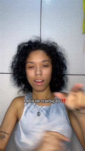 Eu amo essa transição #foryou #transição #viral #trend